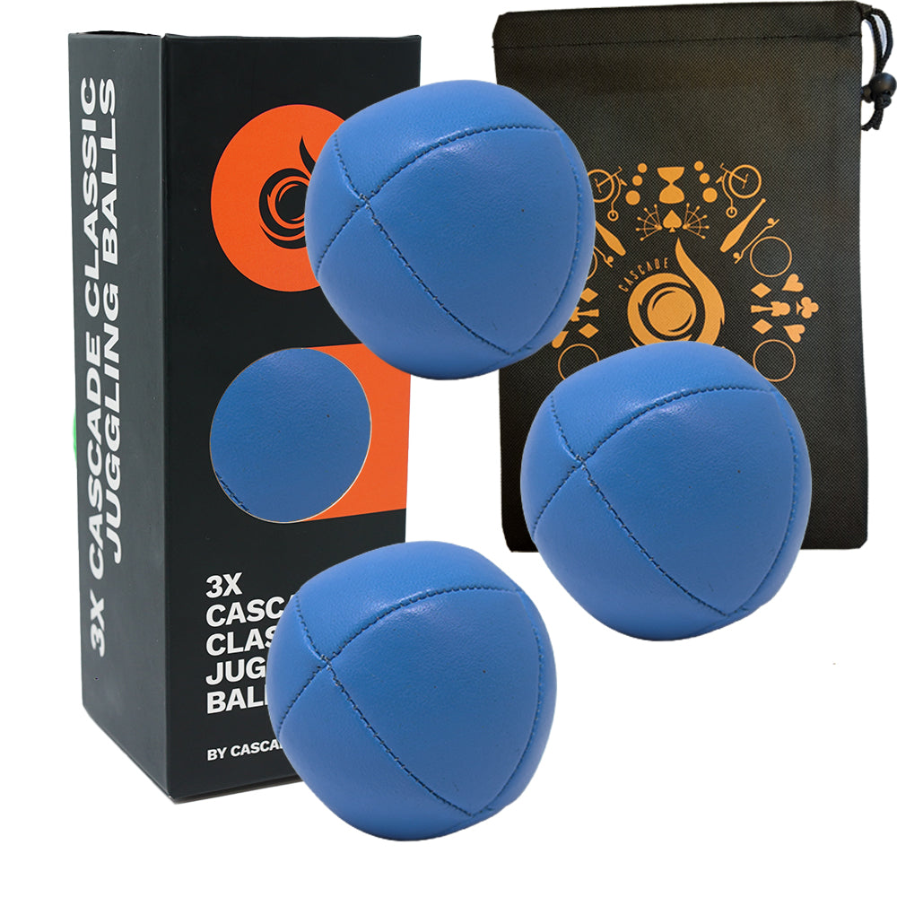 3 x Cascade 8 Panel Juggling Ball Set | Pro Adult Sized Juggling Ball