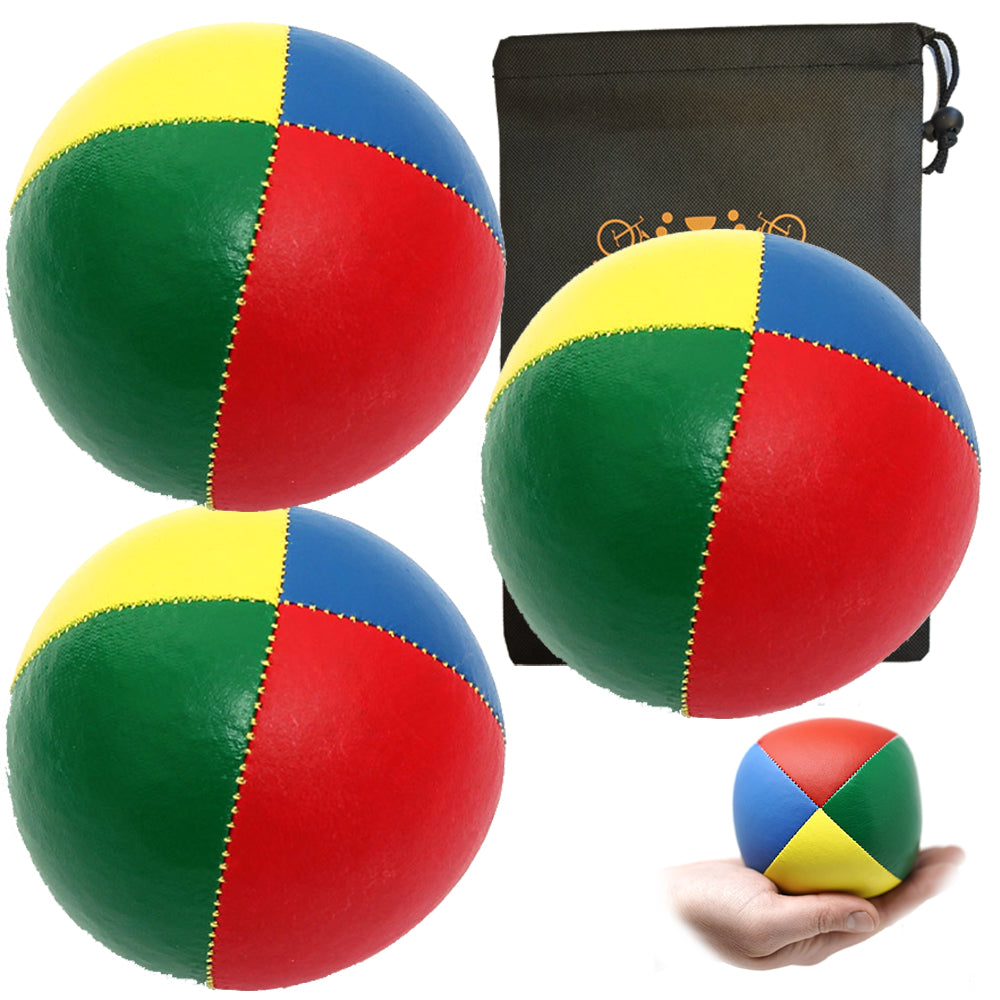 3 x Cascade Jumbo 500g Juggling Ball Set | Heavy Juggling Ball Set